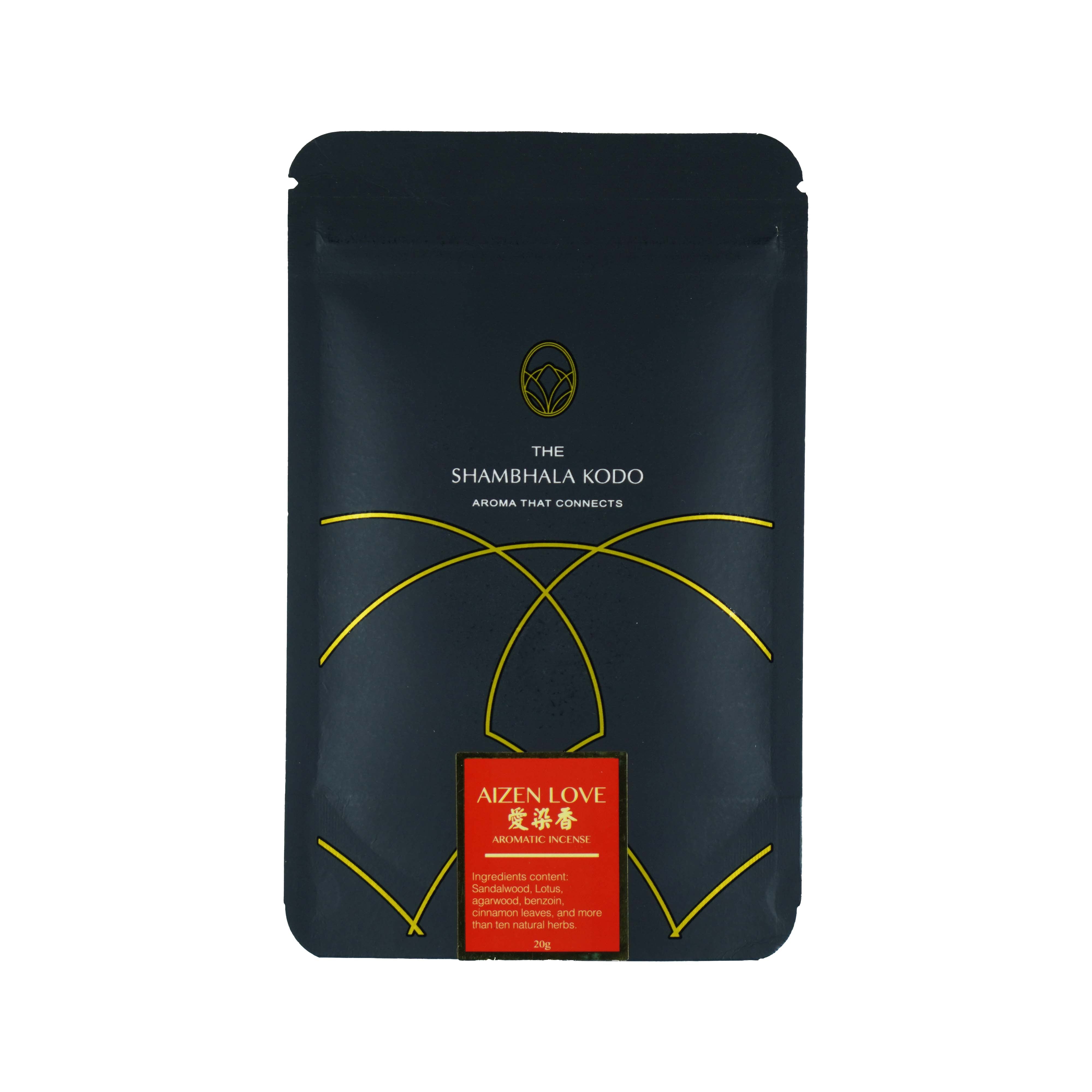 Aizen Love Aromatic Incense Powder 爱染香 – The Shambhala Kodo